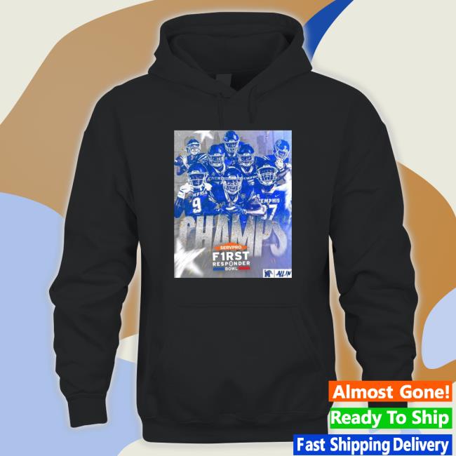 Memphis Tigers All In Champions 2022 Servpro First Responders Bowl T ...