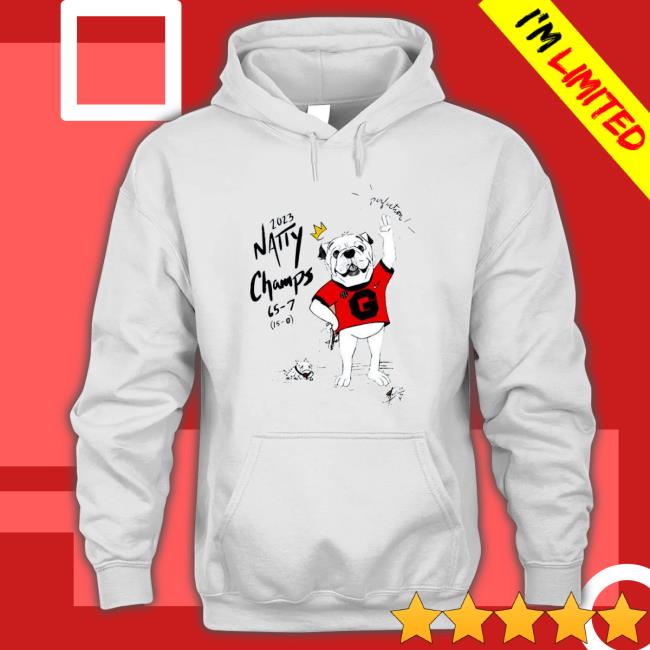 Georgia Bulldogs 2023 Natty Champs 65-7 Crewneck Sweatshirt - Hectee