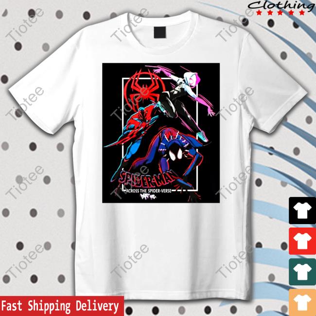 Mcu The Direct Spider Man Across The Spider Verse Long Sleeve T Shirt ...