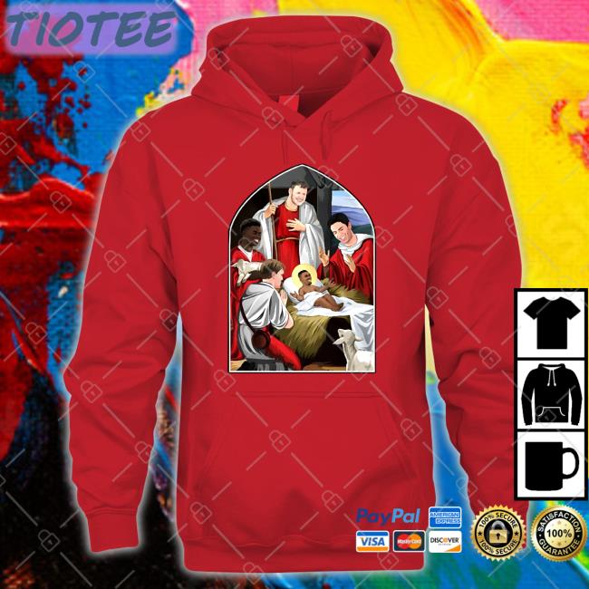 Victoria Arsenal Nativity Christmas Jumper Official Shirt - Tiotee