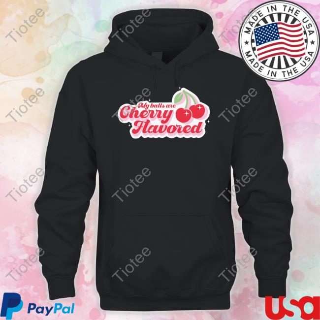 Gotfunny Merch My Balls Are Cherry Flavored Shirt BrysonOppermann - Tiotee